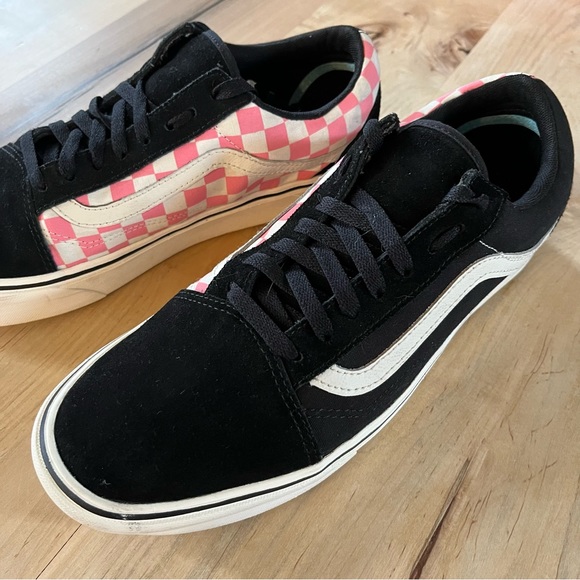 Vans | Shoes | Vans Comfycush Old Skool Mens 15 Split Blackstrawberry ...